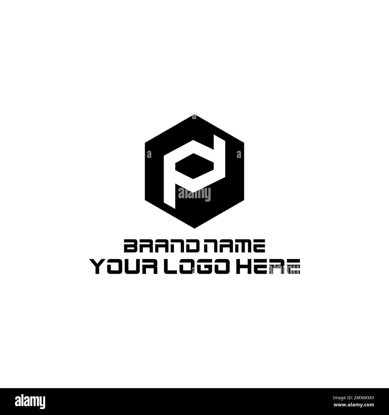 P hexagon hi-res stock photography and images - Alamy