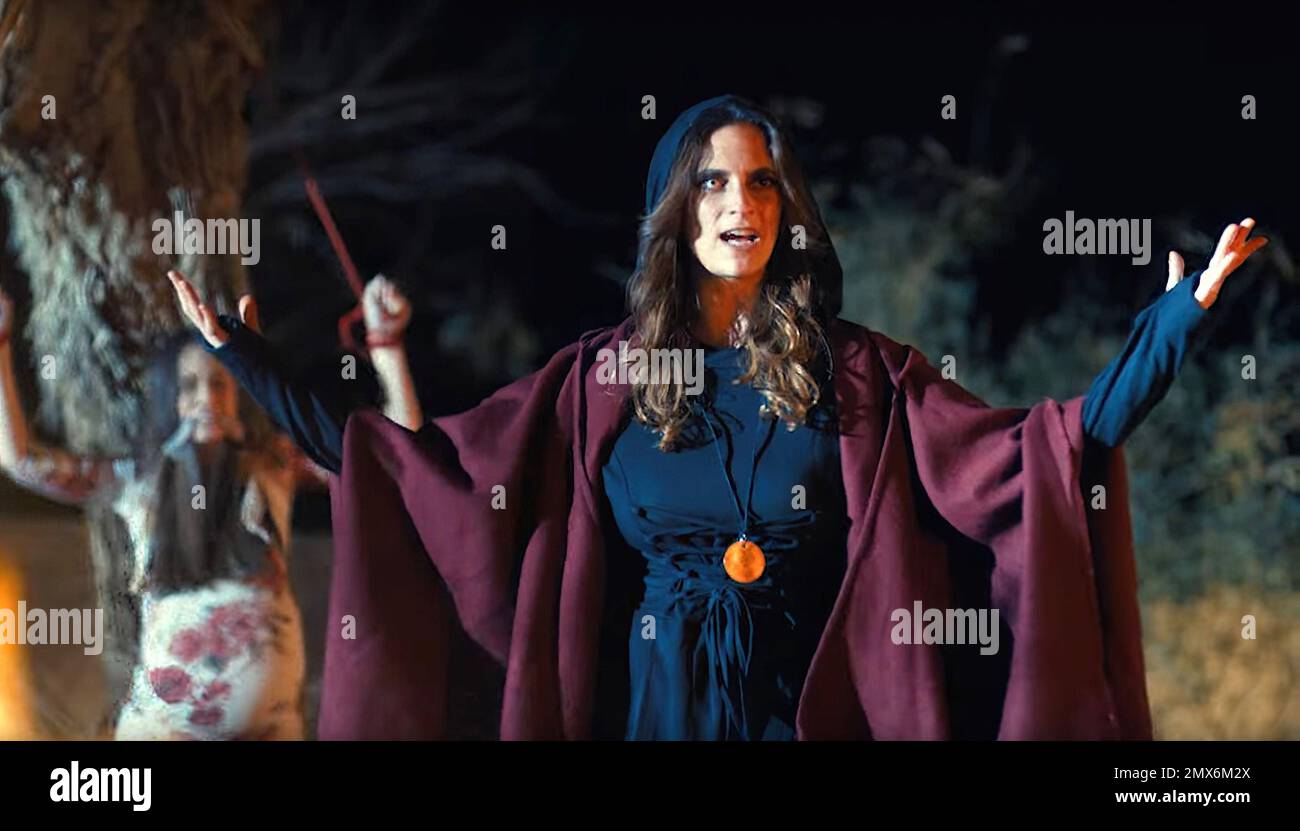 NIGHT OF THE BASTARD, from left: Avery Joy Davis, Talia Martin, 2022. © Dark Sky Films ...