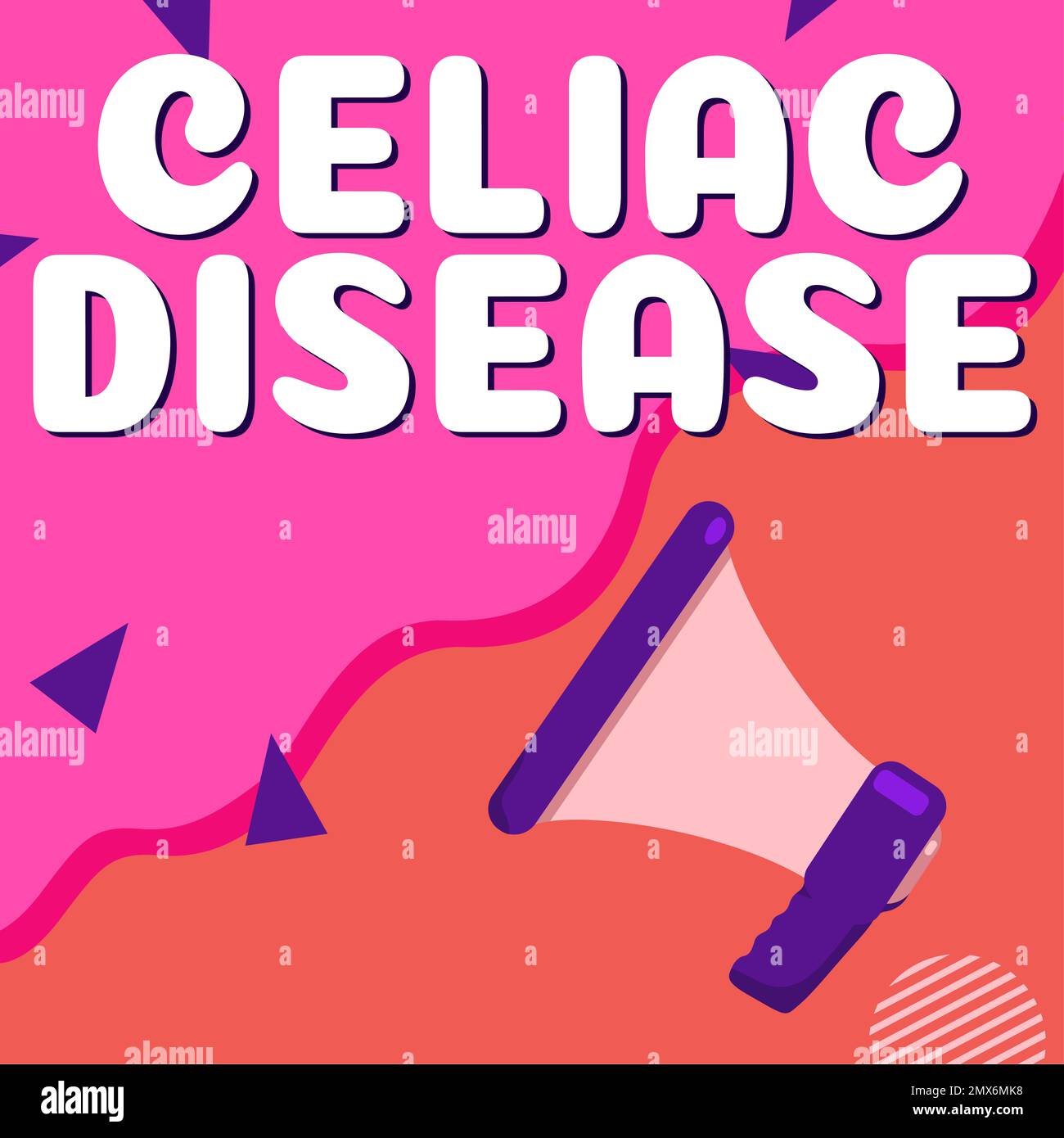 Inspiration showing sign Celiac Disease. Business overview Small ...
