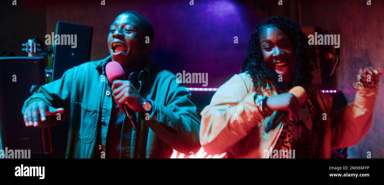 RYE LANE, from left: David Jonsson, Vivian Oparah, 2023. © Searchlight ...