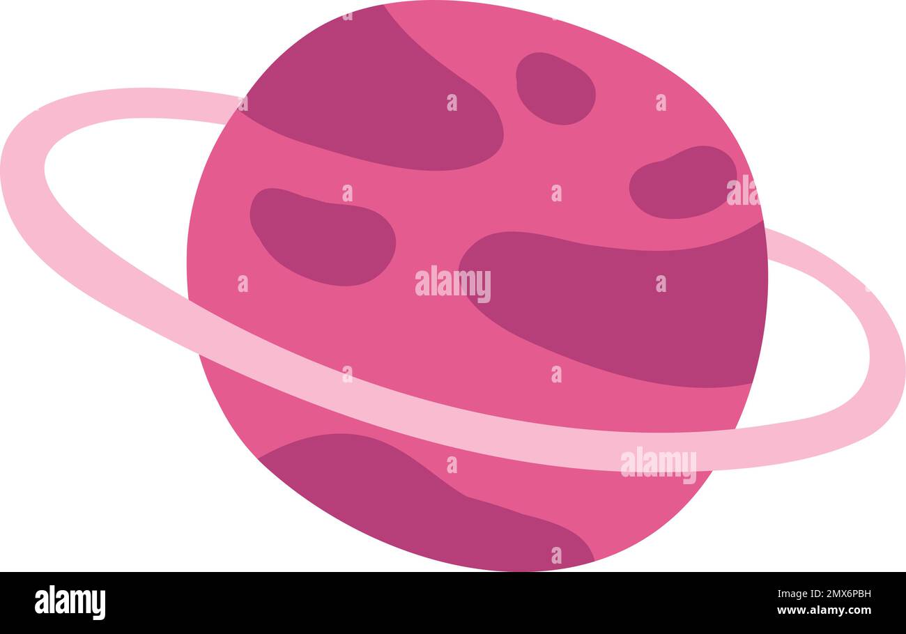 Cute planet saturn star Cut Out Stock Images & Pictures - Alamy