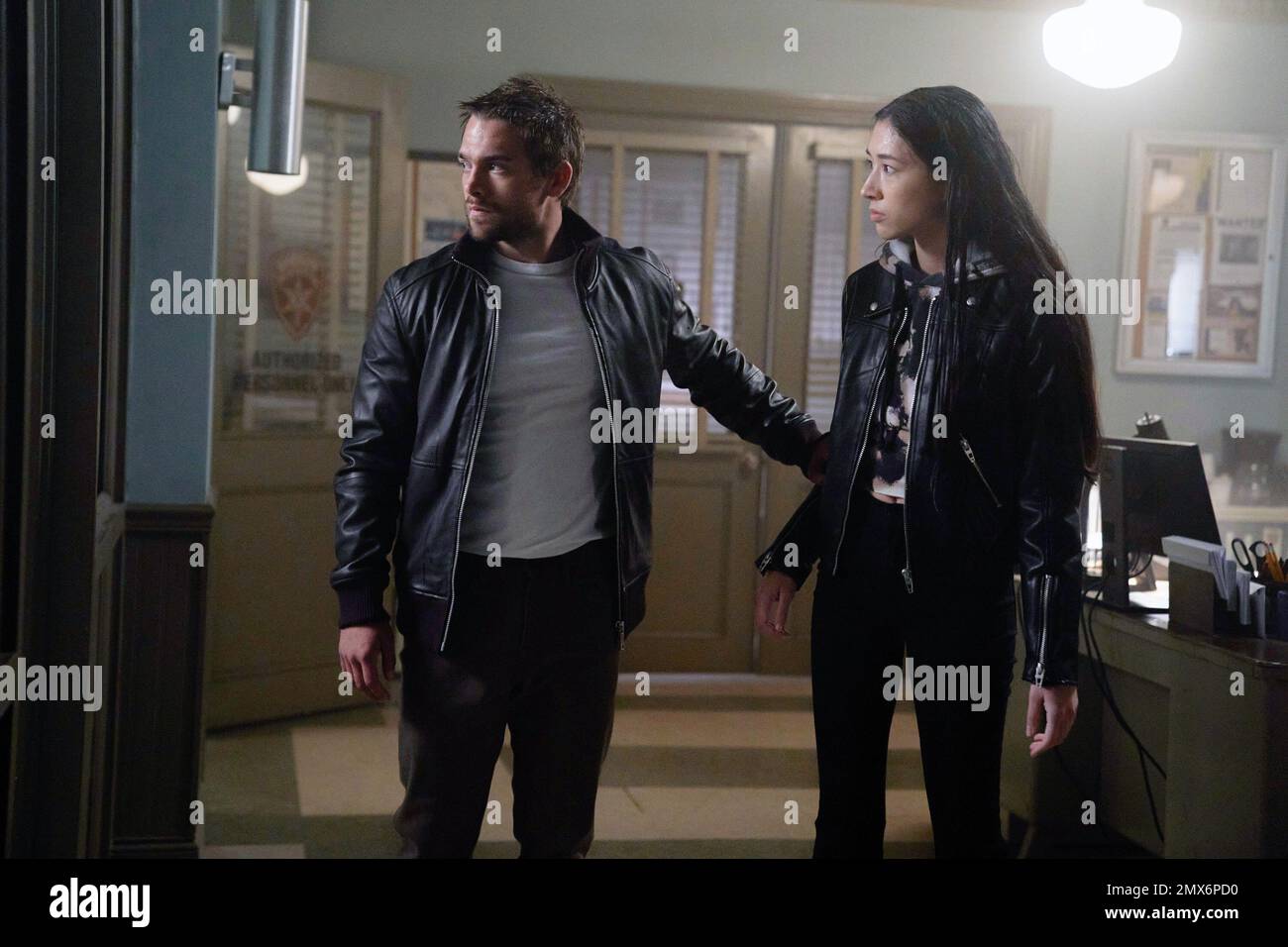 TEEN WOLF: THE MOVIE, from left: Dylan Sprayberry, Amy L. Workman, 2023 ...