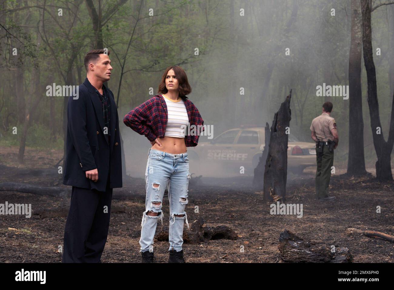 TEEN WOLF: THE MOVIE, from left: Colton Haynes, Shelley Hennig, 2023 ...