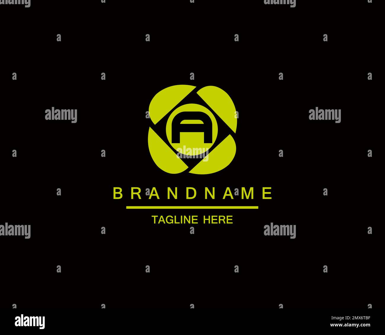 Initial Letter A Photography Logo Camera lens Concept. Capture Logo ...