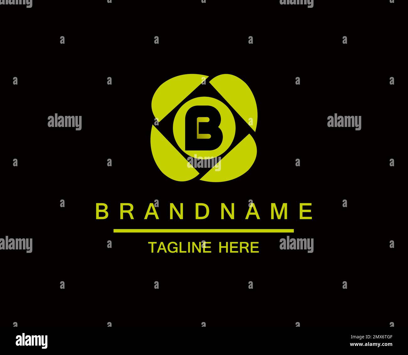 Initial Letter B Photography Logo Camera lens Concept. Capture Logo ...