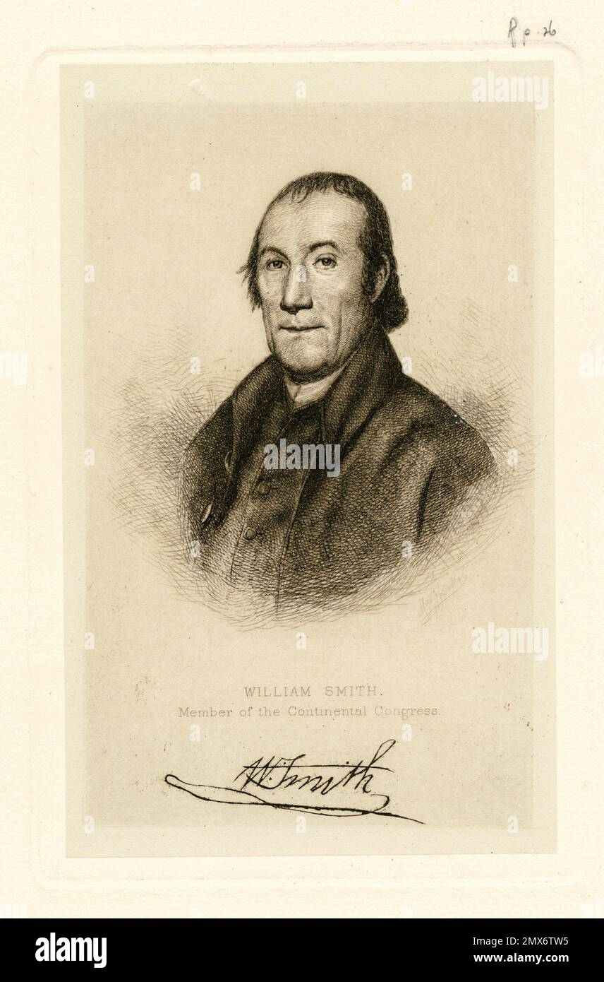 William Smith, member of the Continental Congress. Lossing, Benson John, 1813-1891 (Author ...
