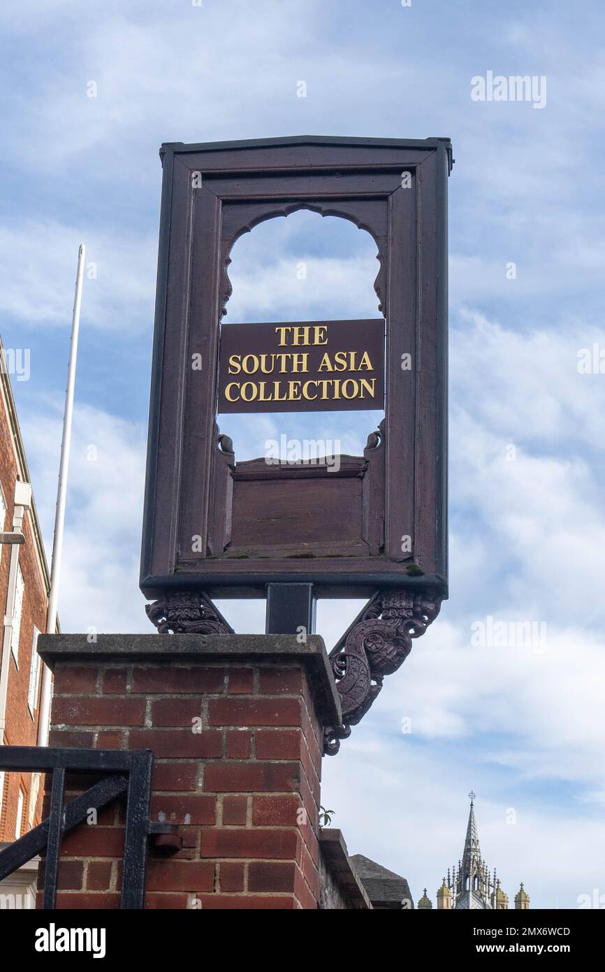 The South Asia collection sign Stock Photo - Alamy