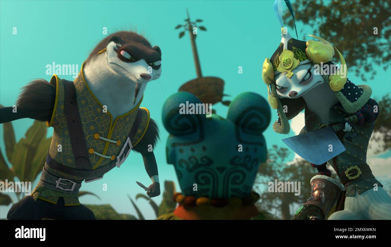 KUNG FU PANDA: THE DRAGON KNIGHT, from left: Klaus Dumont (voice: Chris ...