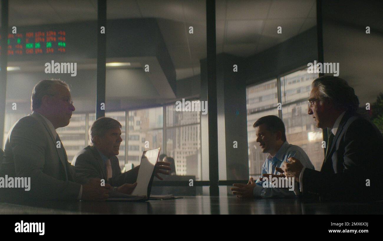 MADOFF: THE MONSTER OF WALL STREET, right: Joseph Scotto as Bernie ...