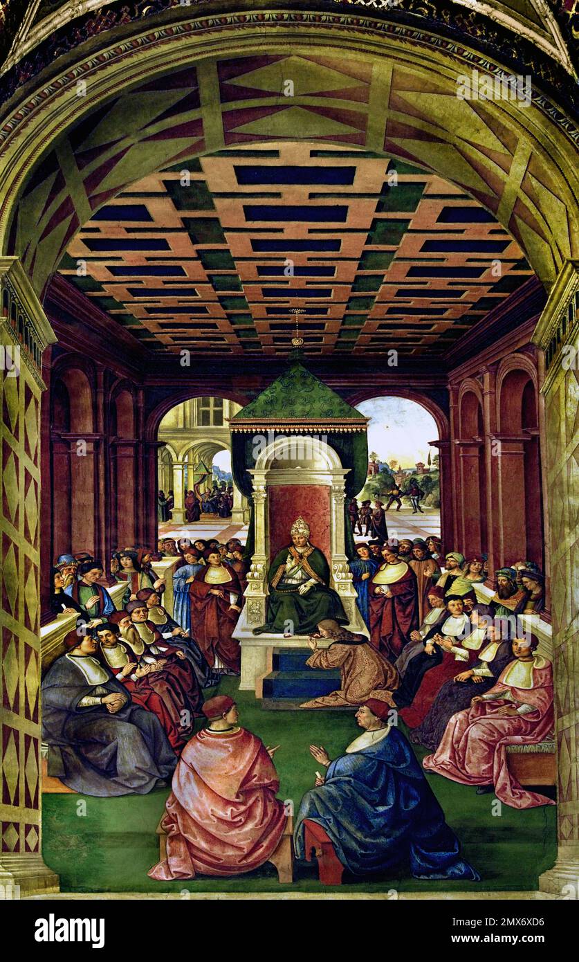 Homage to Pope Eugenius IV in the Name of Emperor Frederick III 1502-08 ...