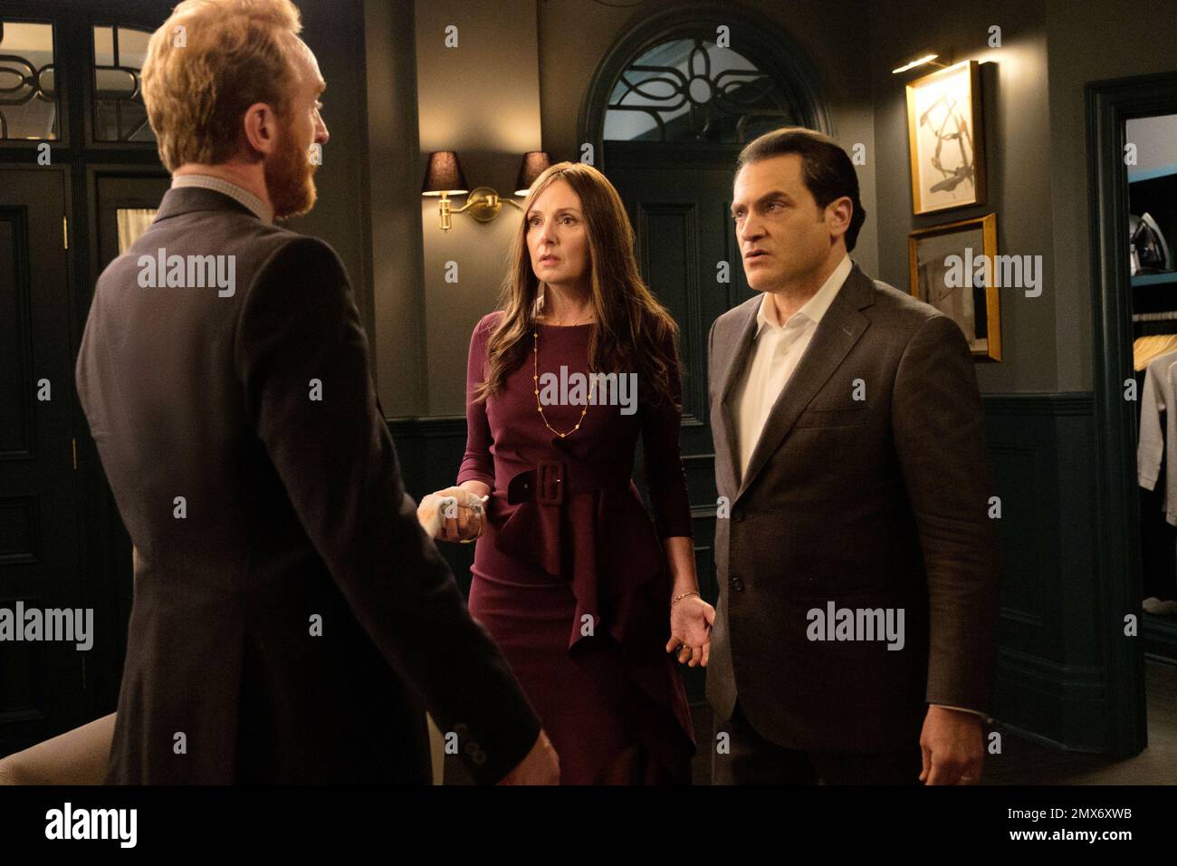 YOUR HONOR, from left: Tony Curran, Hope Davis, Michael Stuhlbarg ...