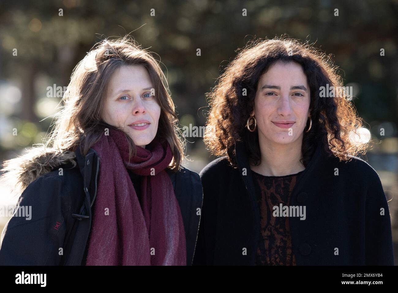 Marion Desseigne-Ravel and Mouna Soualem attending the Le Horla ...