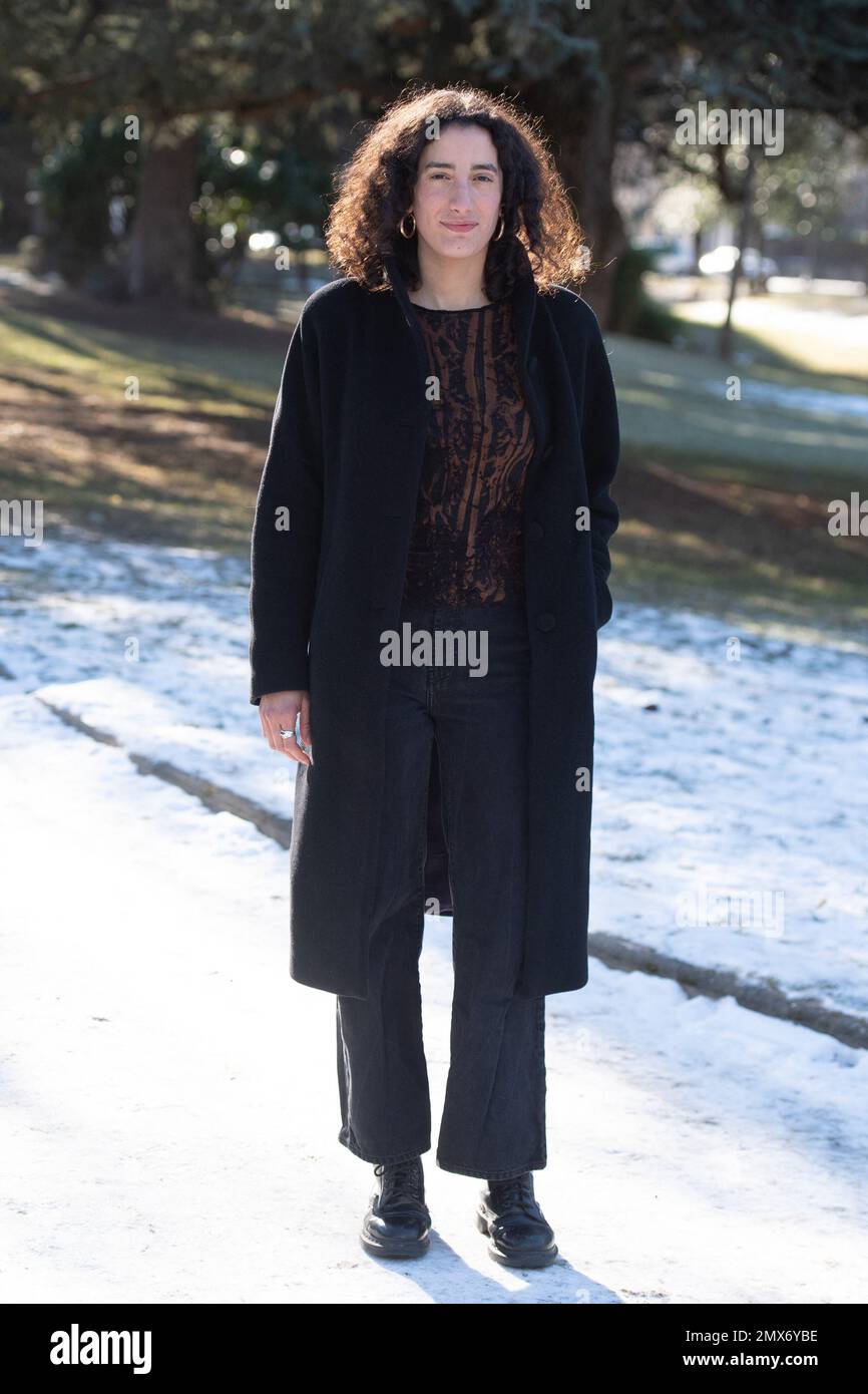 Mouna Soualem attending the Le Horla Photocall during the 25th Luchon ...
