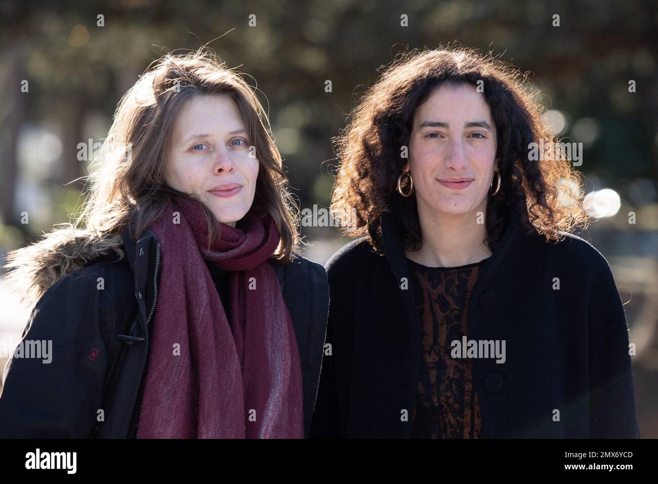 Marion Desseigne-Ravel and Mouna Soualem attending the Le Horla ...