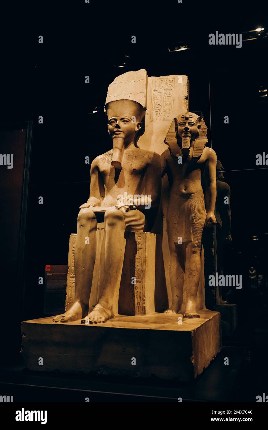 Exhibition of mummies, artifacts and Egyptian finds at the Egyptian ...