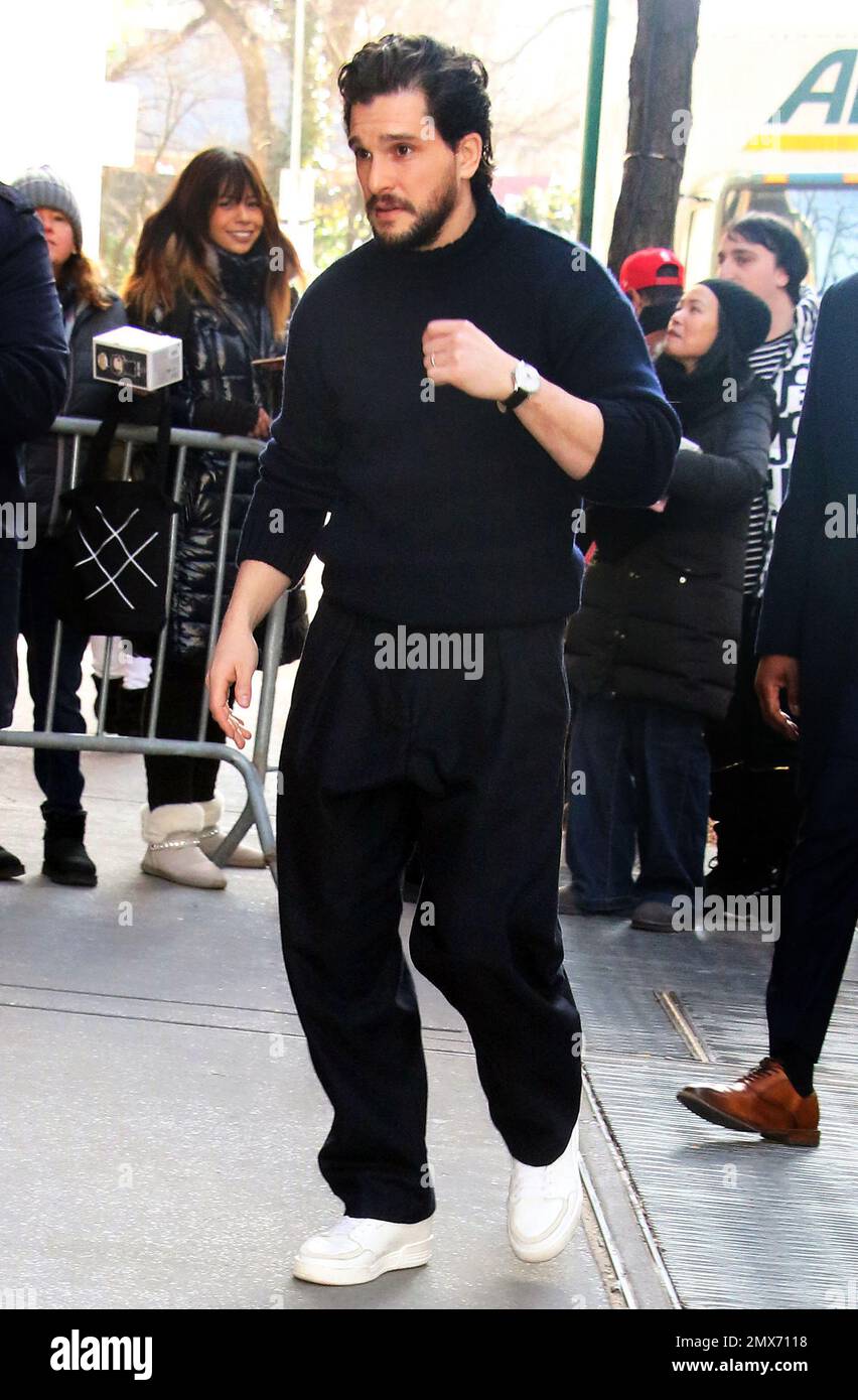 New York, NY, USA. 02nd Feb, 2023. Kit Harington seen at The View in ...