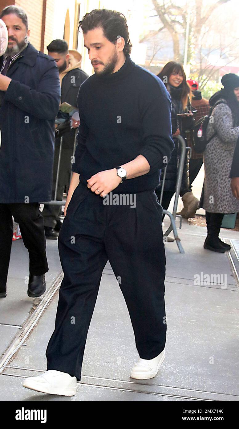 New York, NY, USA. 02nd Feb, 2023. Kit Harington seen at The View in ...