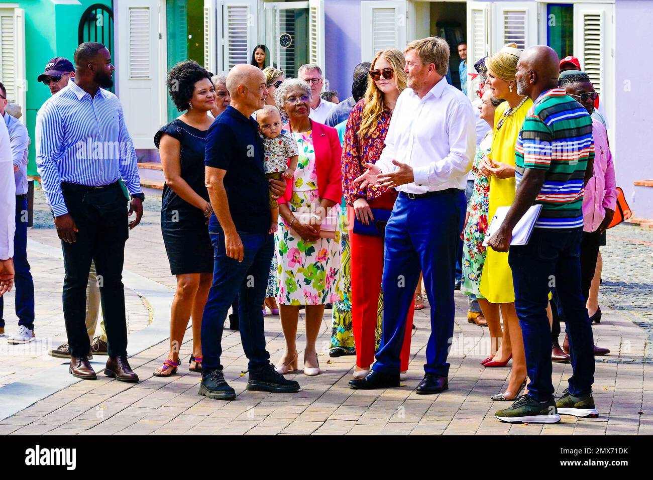 Curacao - 2 Feb 2023, King Willem-Alexander and Queen Maxima of the ...