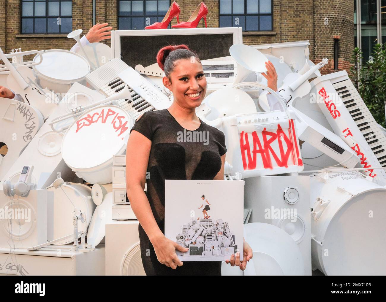 Album cover staged hi-res stock photography and images - Alamy