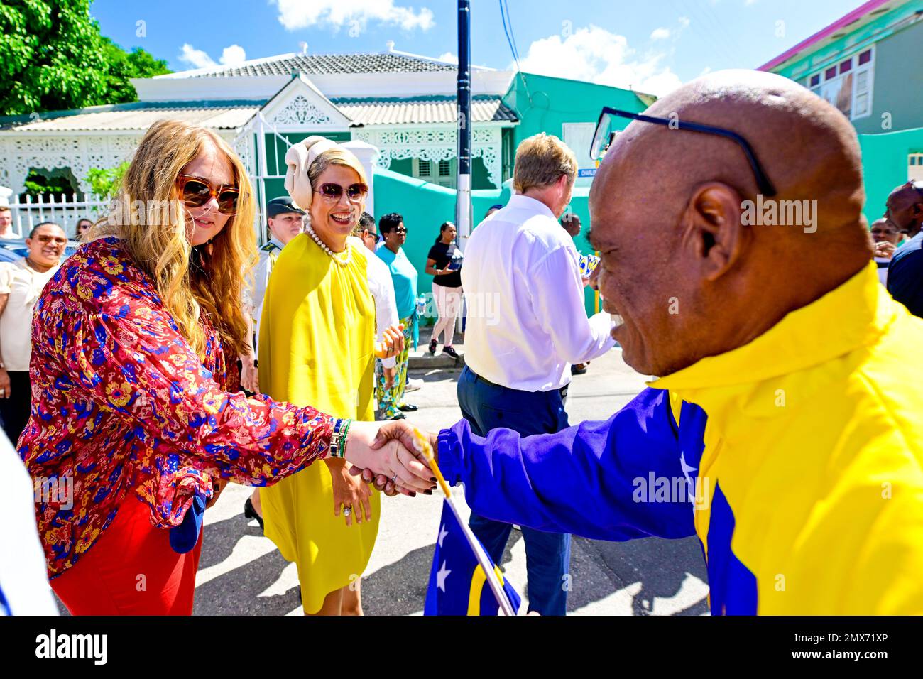 Curacao - 2 Feb 2023, King Willem-Alexander and Queen Maxima of the ...