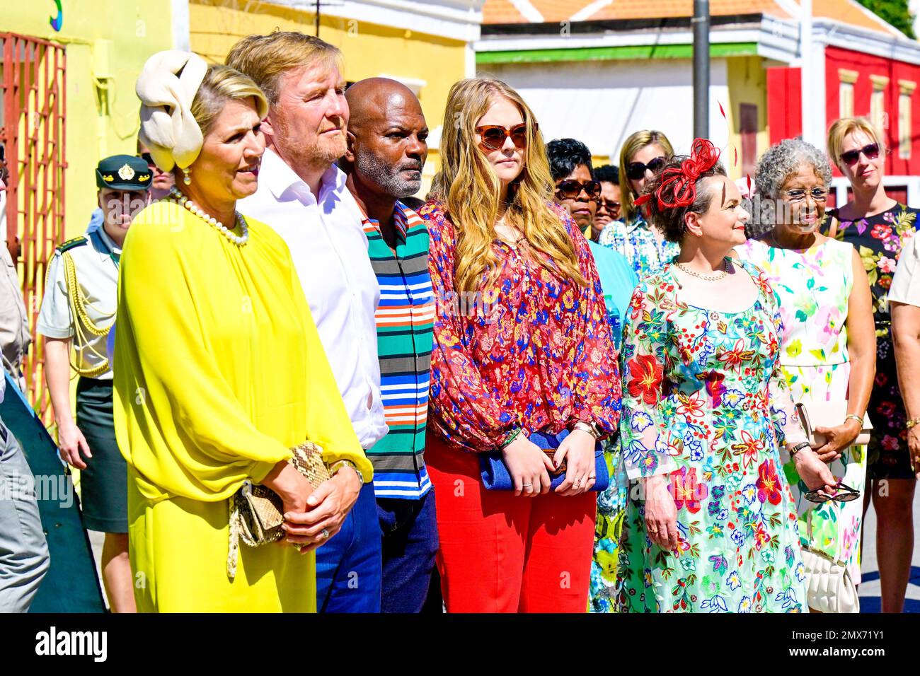 Curacao - 2 Feb 2023, King Willem-Alexander and Queen Maxima of the ...
