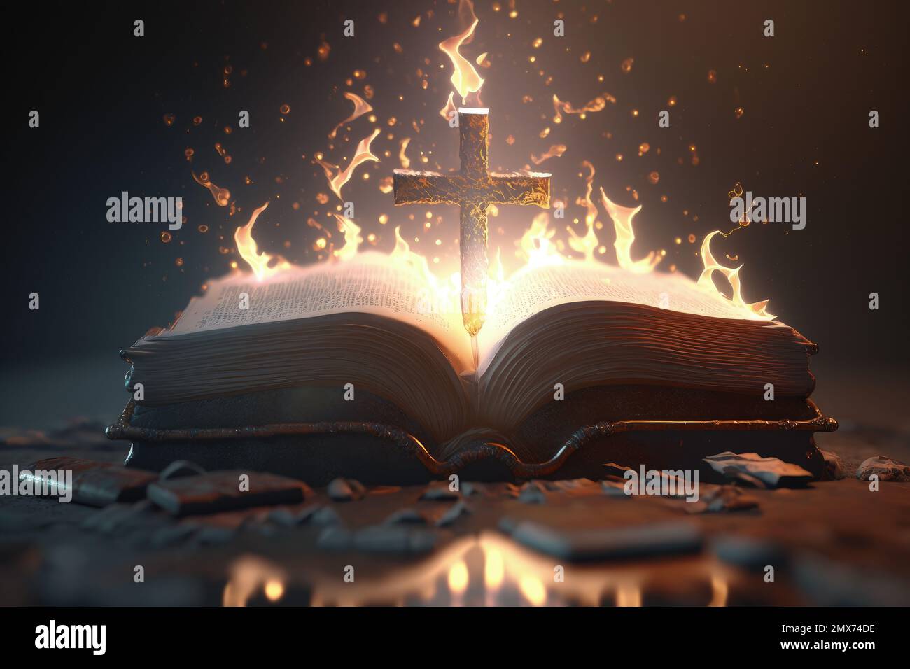 Christ praying art not gethsemane hi-res stock photography and images ...