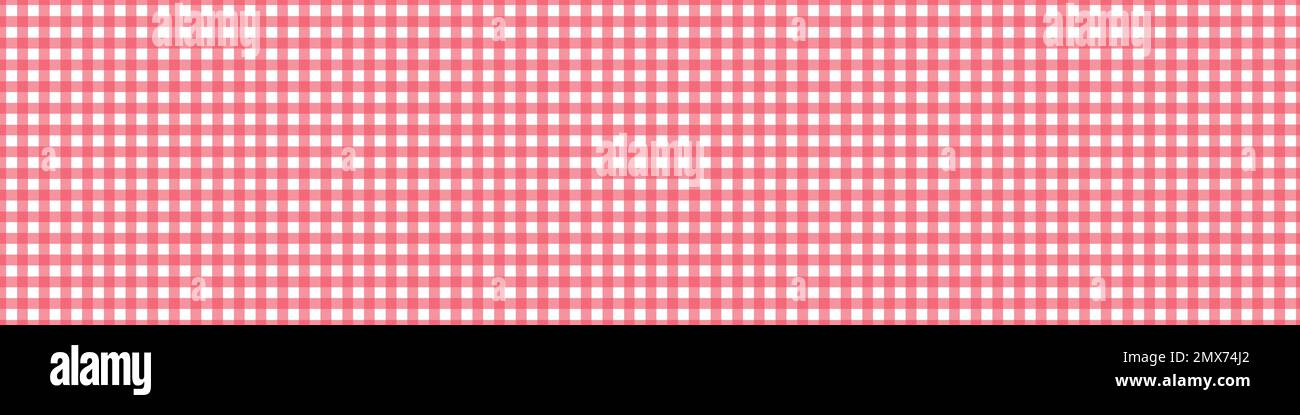 Red Picnic vichy pattern. Tablecloth for table. Square texture for ...