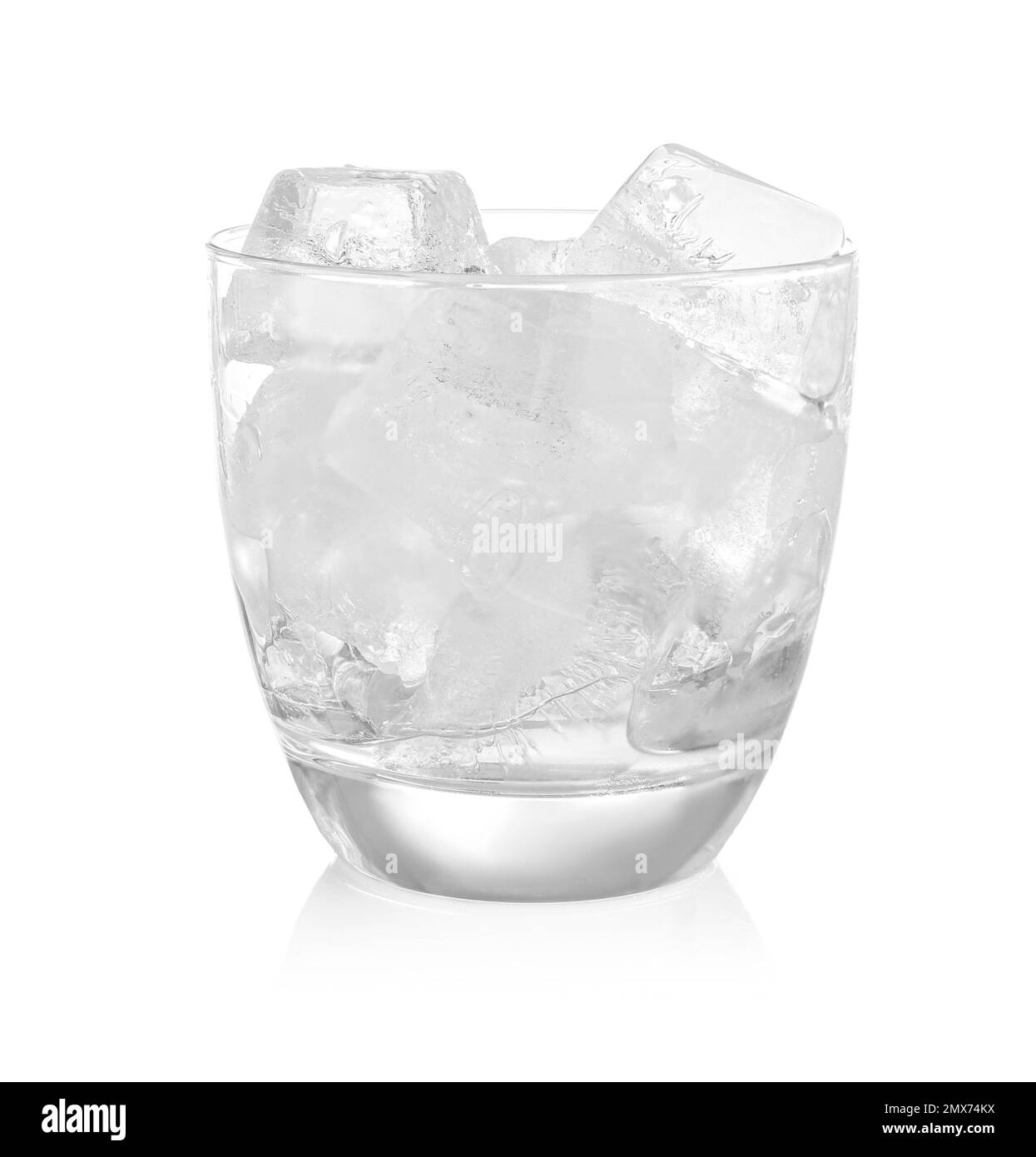 Ice cubes freezer Black and White Stock Photos & Images - Alamy