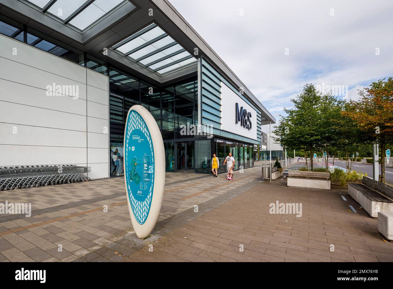 Blunsdon & Swindon Local Area Photography Stock Photo - Alamy
