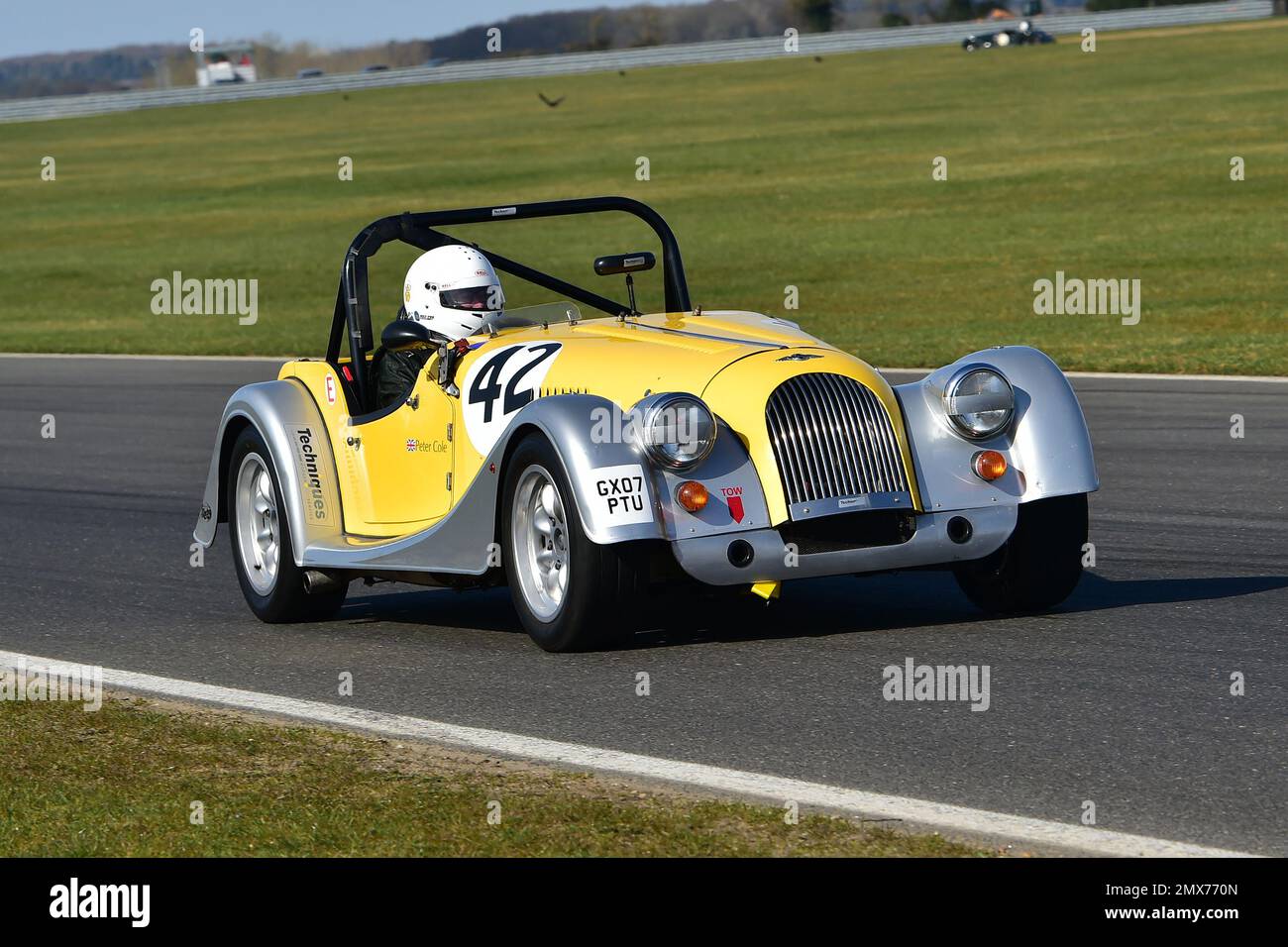 Peter Cole, Morgan Roadster, Morgan Challenge, two twenty minute races ...