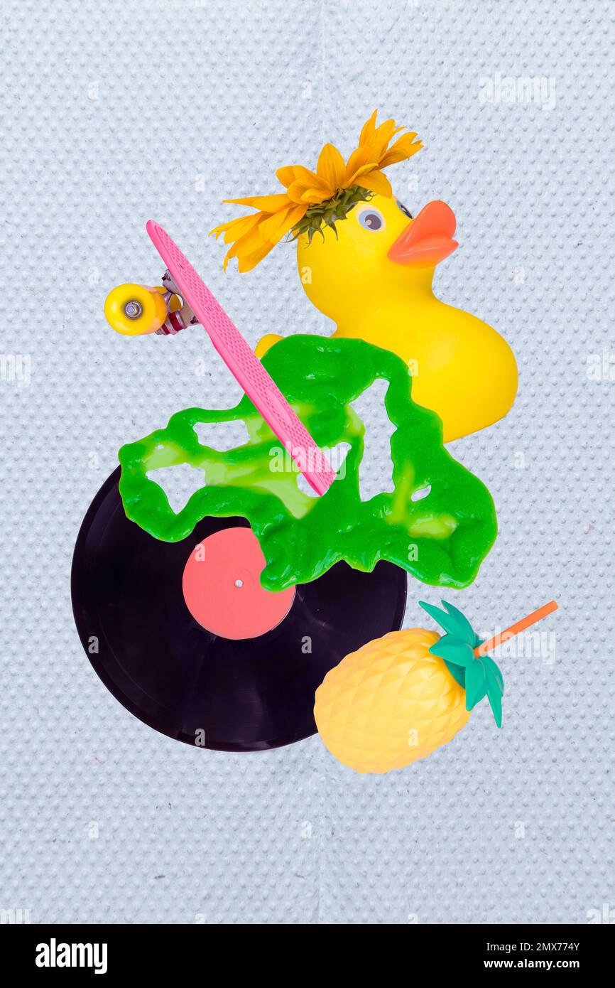 Magazine poster collage of toy children shop advert advertise ...