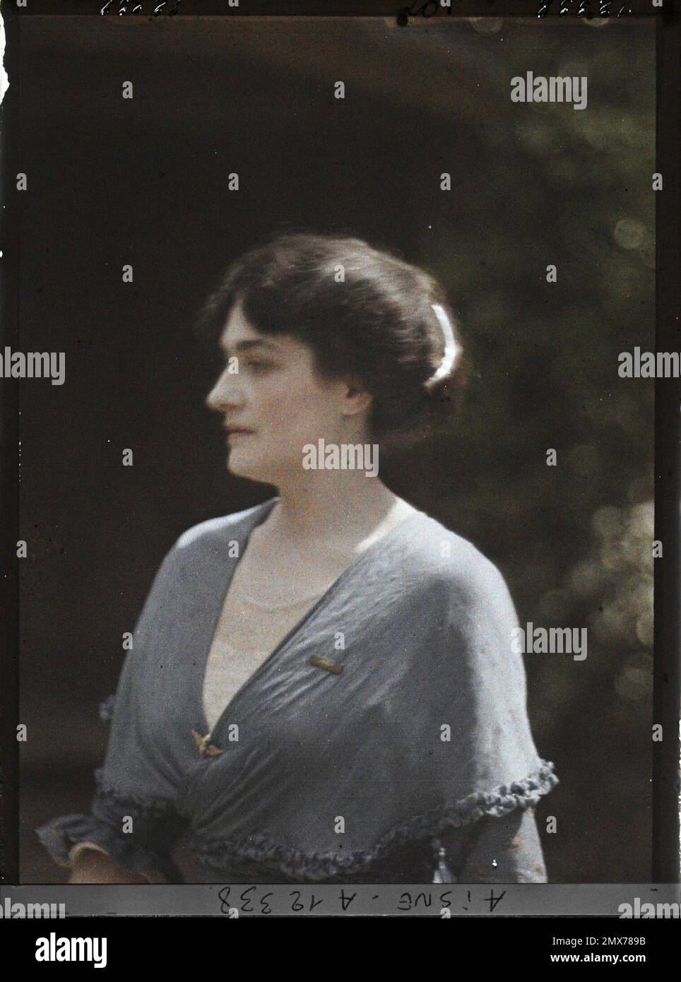 Soissons, Aisne, France Madame Mireille Andrieu, the wife of the sub ...