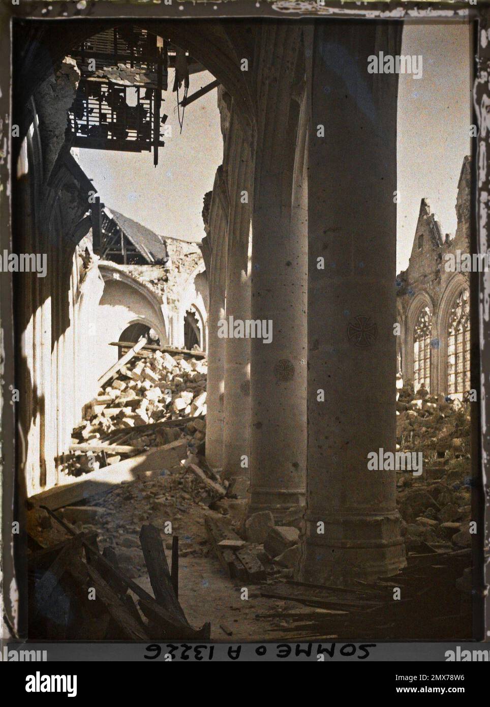 Roye, Somme, France , 1917 - Devastated regions, Somme, Oise, Aisne ...