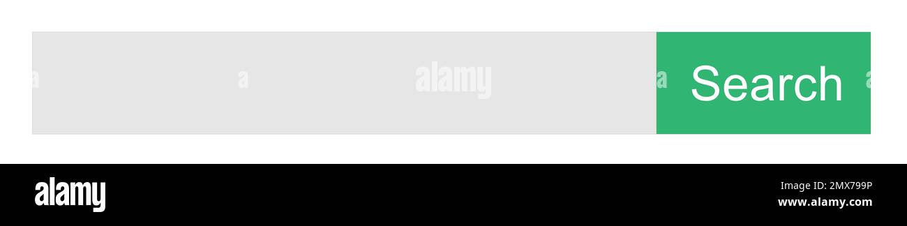 Illustration of search bar for internet browser Stock Photo - Alamy
