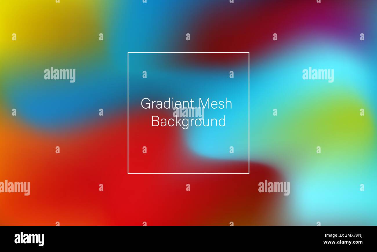 Abstract mesh and blur gradient wallpaper Stock Vector Images - Alamy