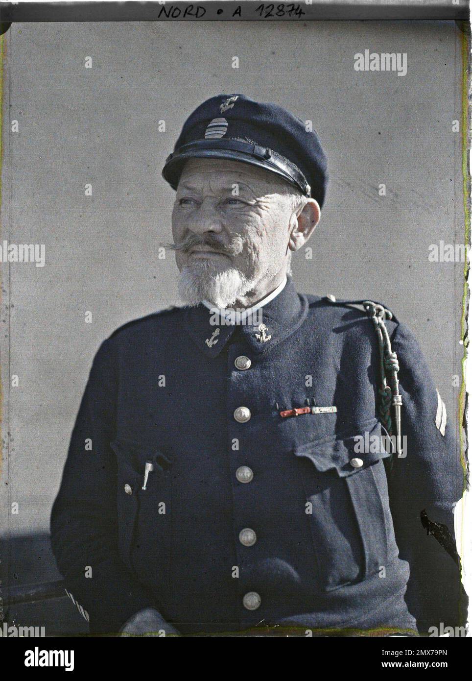 Dunkirk, North, France captain of Maupeou frigate, hero of a battle in ...