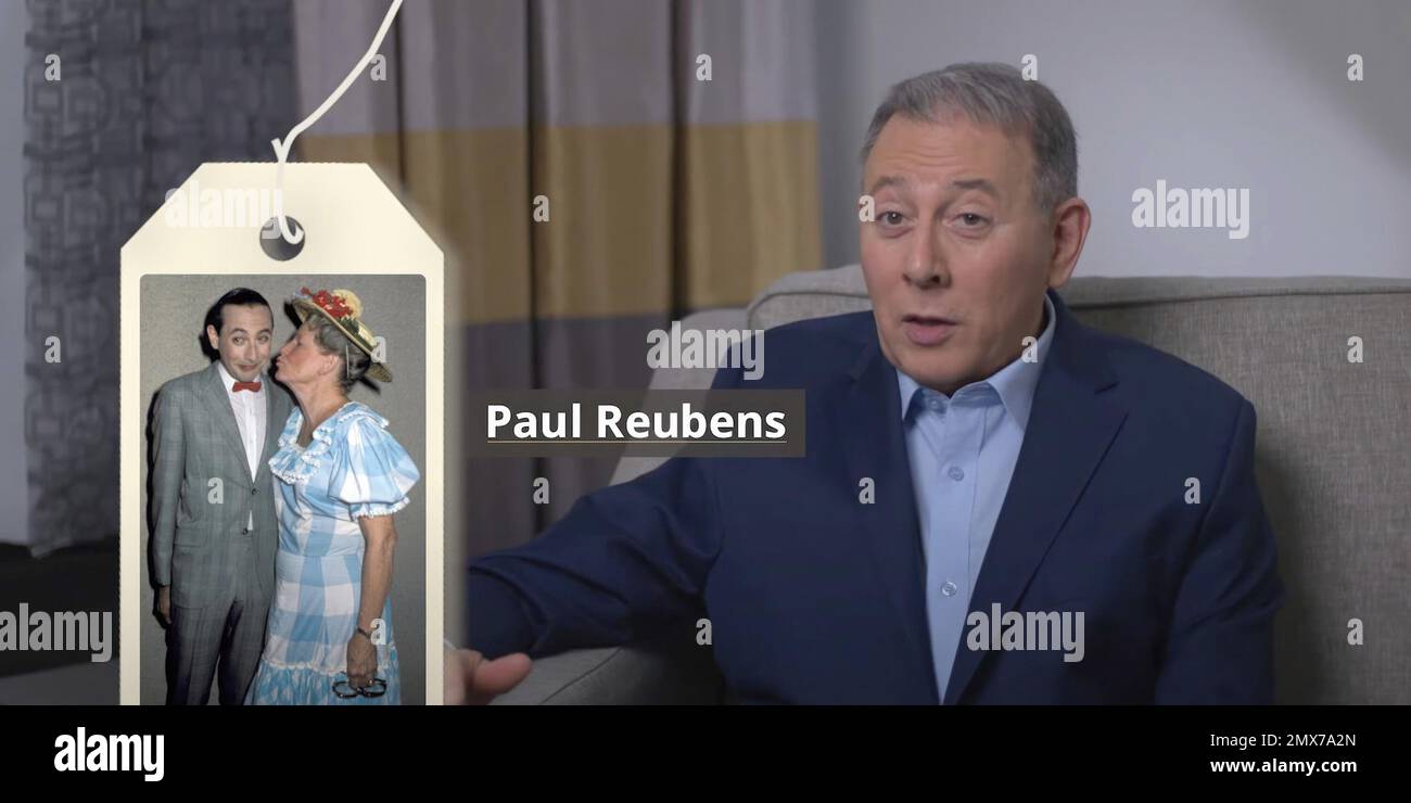 FACING THE LAUGHTER: MINNIE PEARL, in tag, from left: Paul Reubens as ...