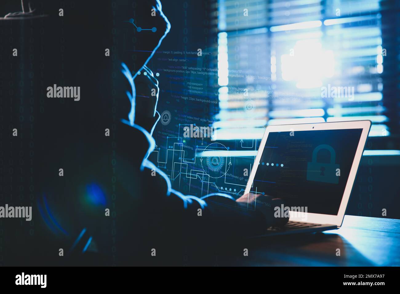 Hacker effect hi-res stock photography and images - Alamy