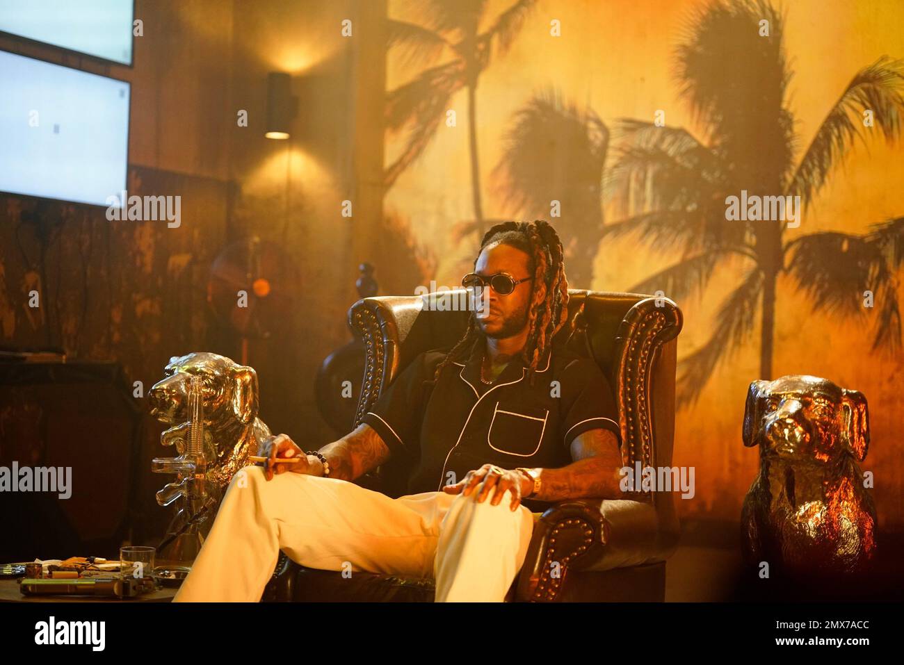 THE ENFORCER, 2 Chainz, 2022. © Screen Media Films /Courtesy Everett ...