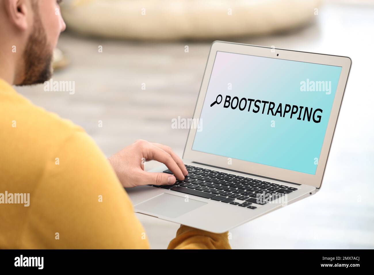 Bootstrap hi-res stock photography and images - Alamy