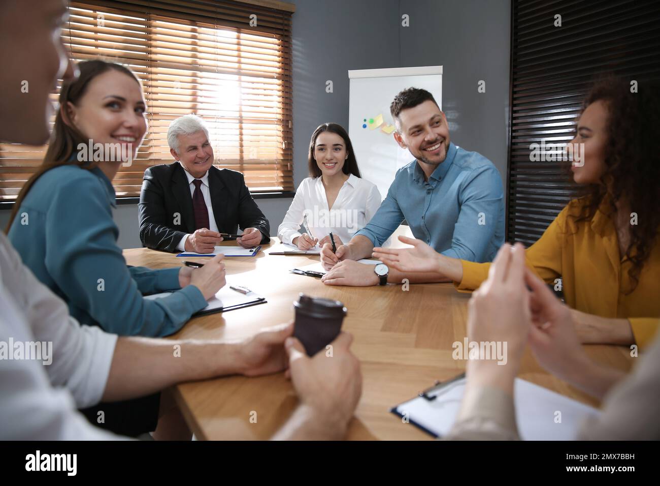 Business meeting presentation questions hi-res stock photography and ...