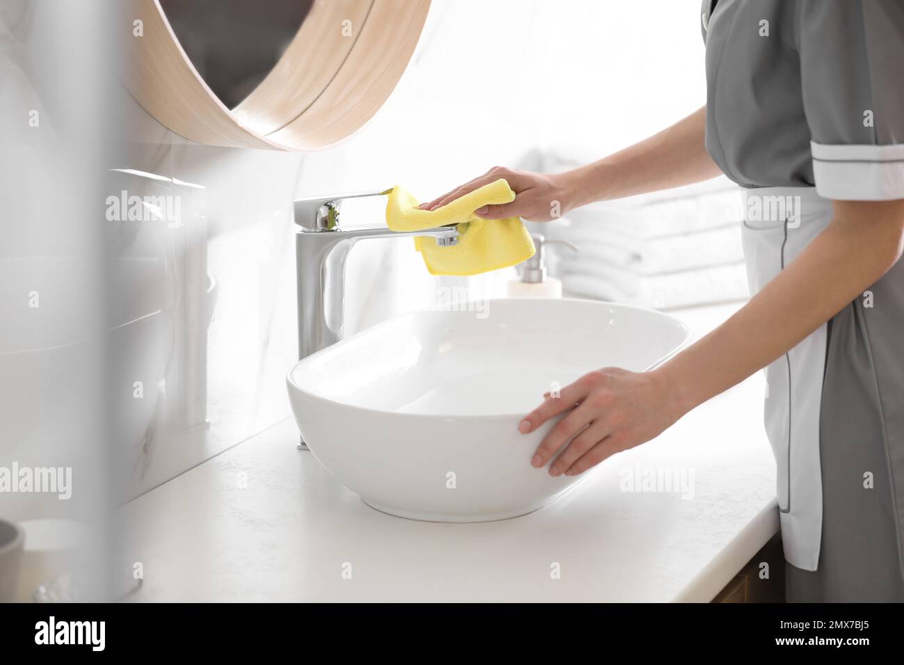 Bathroom attendant hi-res stock photography and images - Alamy