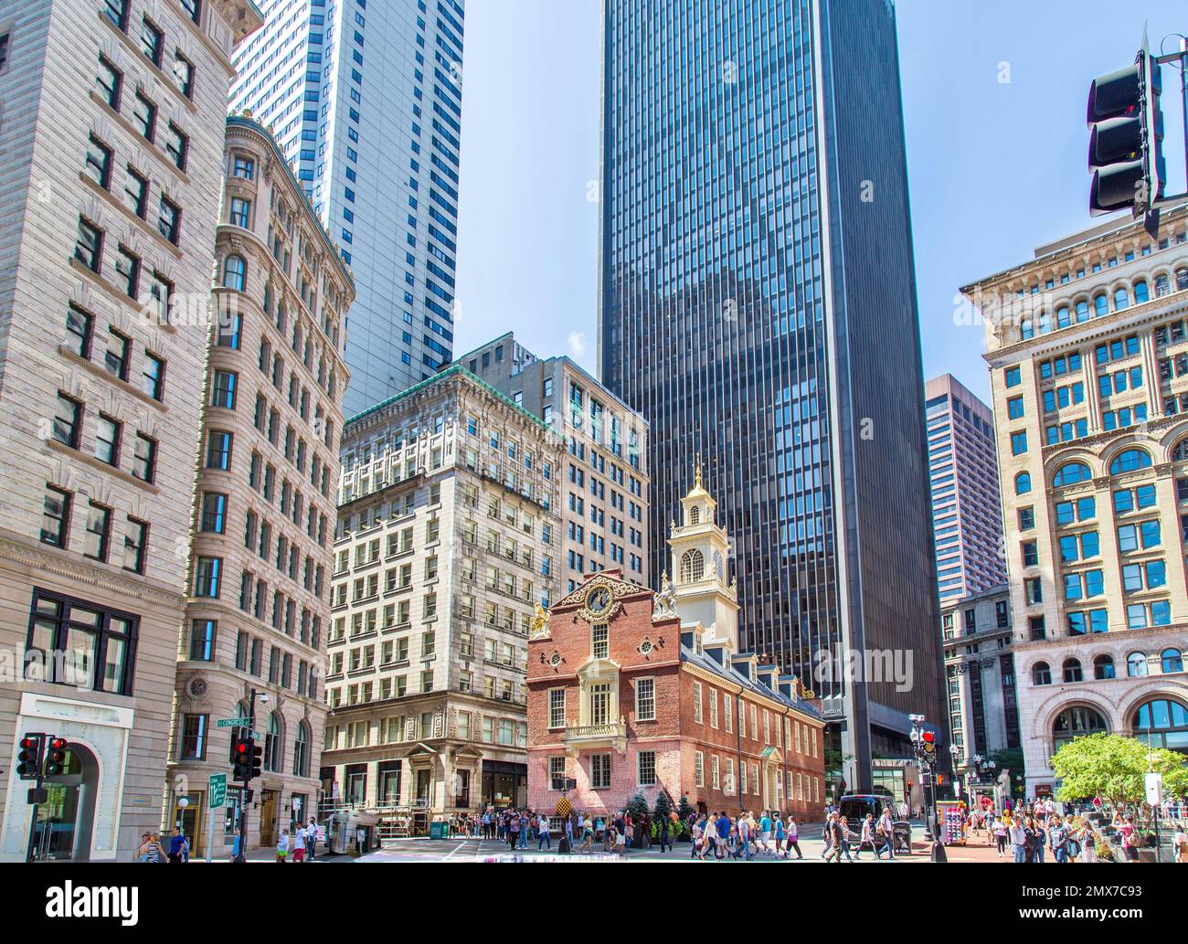 The Old State House, Boston, Massachusetts, USA Stock Photo - Alamy