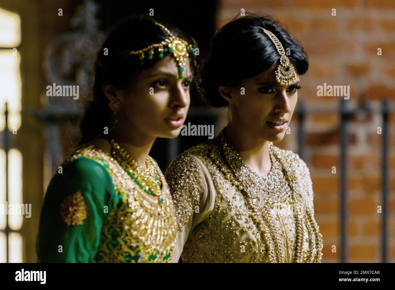 POLITE SOCIETY, from left: Priya Kansara, Ritu Arya, 2023. ph: Saima ...