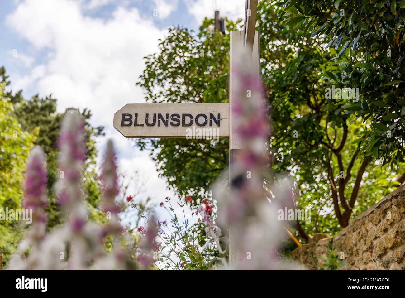 Blunsdon & Swindon Local Area Photography Stock Photo - Alamy