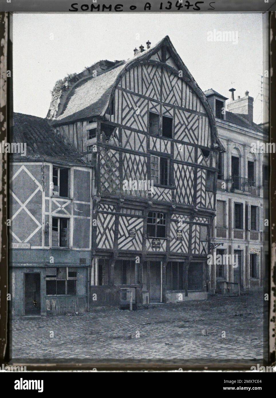 Roye, Somme, France , 1917 - Devastated regions, Somme, Oise, Aisne ...