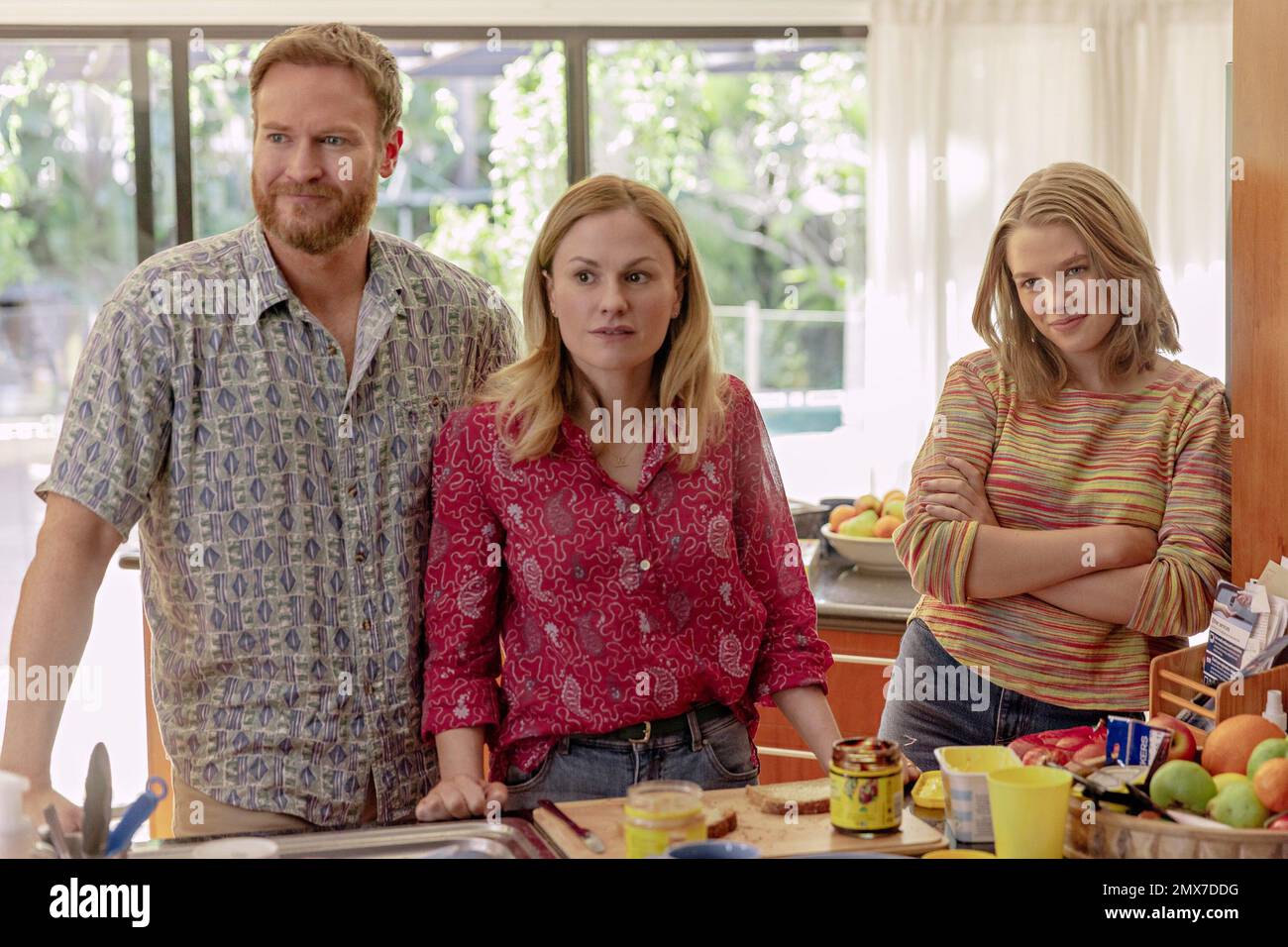 TRUE SPIRIT, from left: Josh Lawson, Anna Paquin, Teagan Croft, 2023 ...