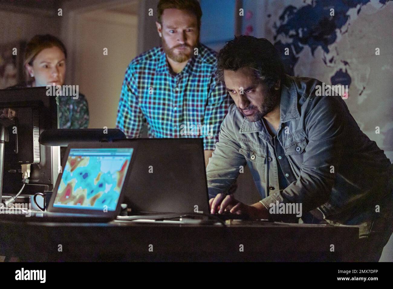 TRUE SPIRIT, from left: Anna Paquin, Josh Lawson, Cliff Curtis, 2023 ...