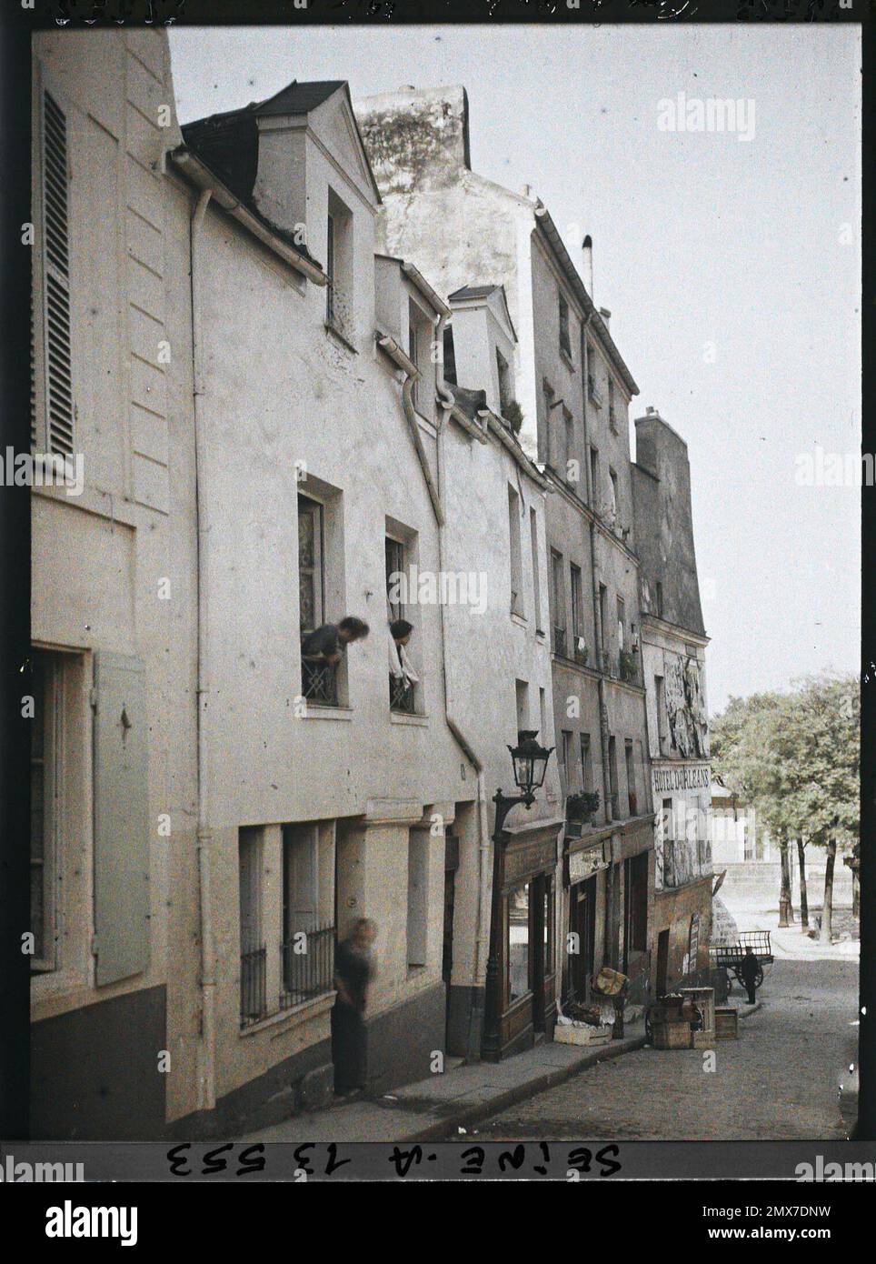 Paris (5), France la rue des Boulangers, at the number 10 Stock Photo ...