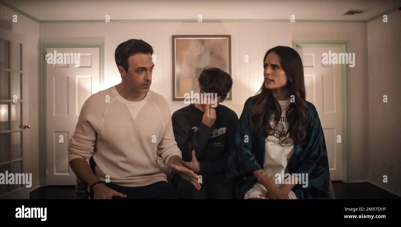 WHO INVITED CHARLIE?, from left: Reid Scott, Peter Dager, Jordana ...